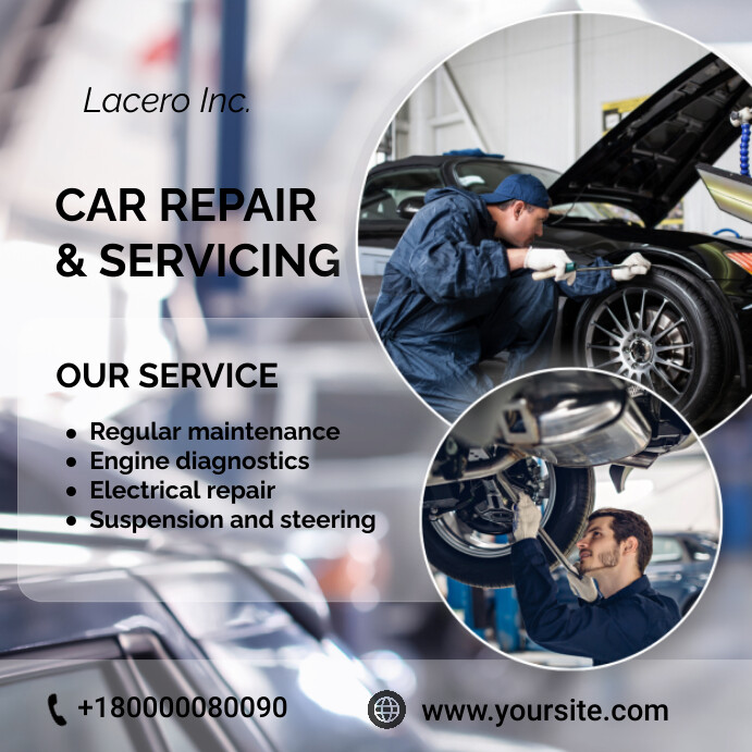 Car Repair Advert Template | PosterMyWall