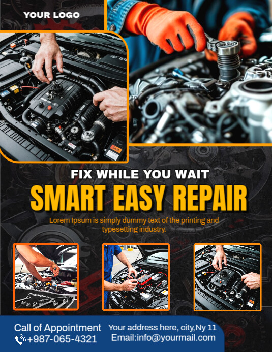 car repair Template | PosterMyWall