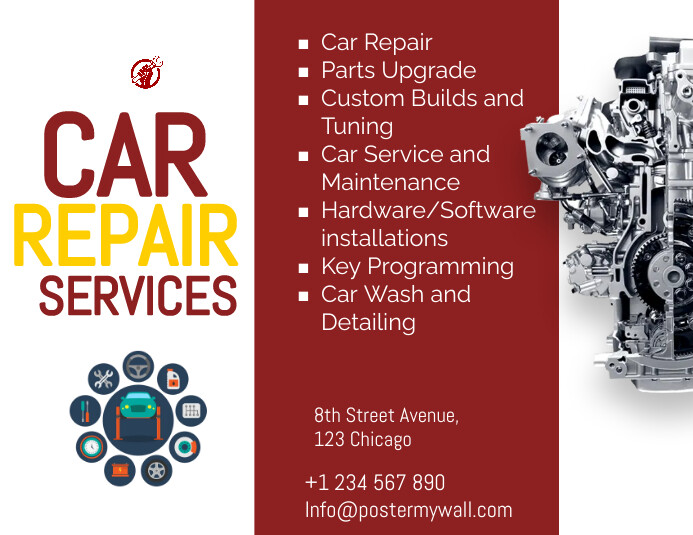 car repair Template | PosterMyWall