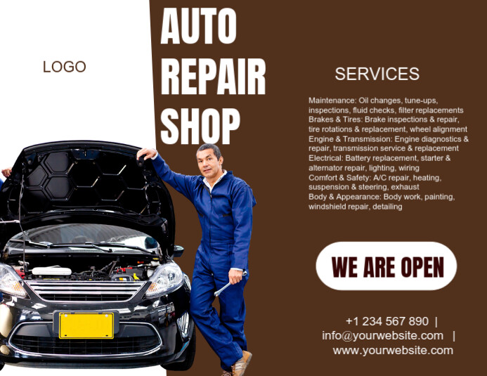 car repair Template | PosterMyWall