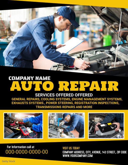 car repair flyer Template | PosterMyWall