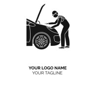 Repair car logo Template | PosterMyWall