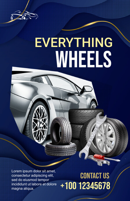 Car Repair Services POSTER Template | PosterMyWall