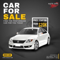 Car For Sale Template | PosterMyWall