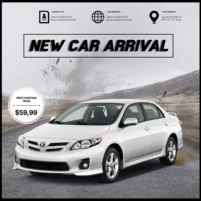 Car Sale Ads Template | PosterMyWall