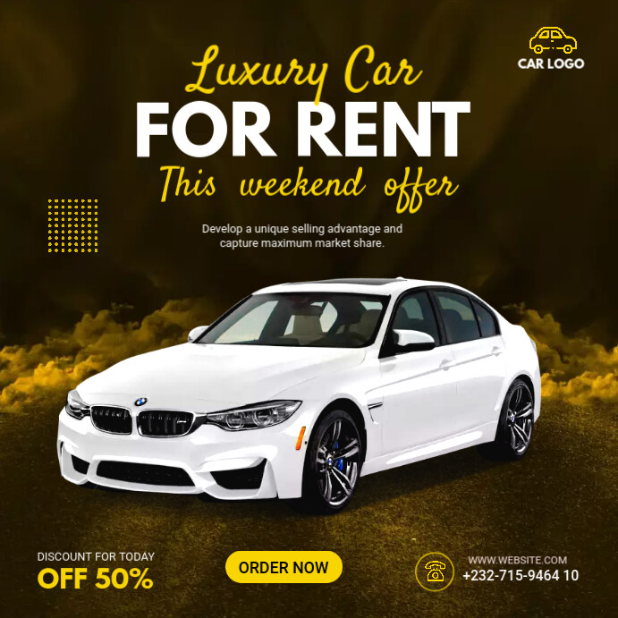 Car Sale Template | PosterMyWall
