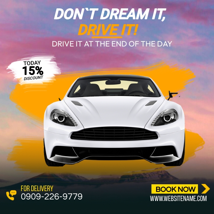 Car Sale Design Template | PosterMyWall