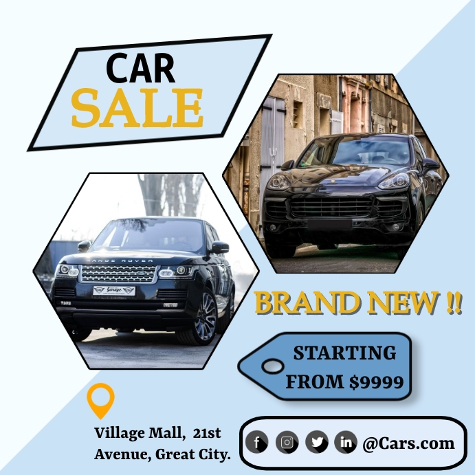 car sale Template | PosterMyWall