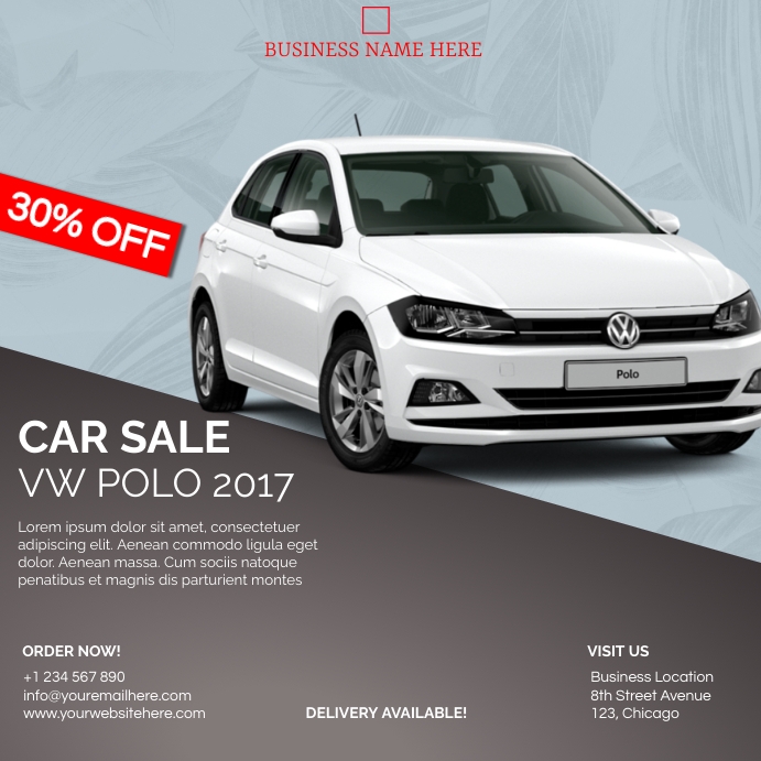 car sale flyer Template | PosterMyWall