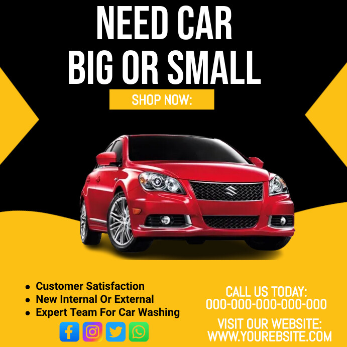 Car Sale flyer Template | PosterMyWall