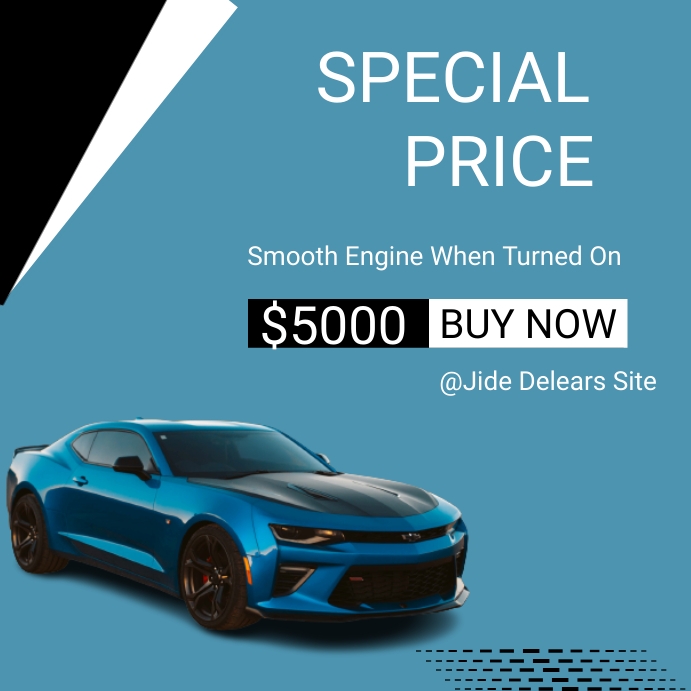 Copy of Car Sale Promo Instagram Post | PosterMyWall