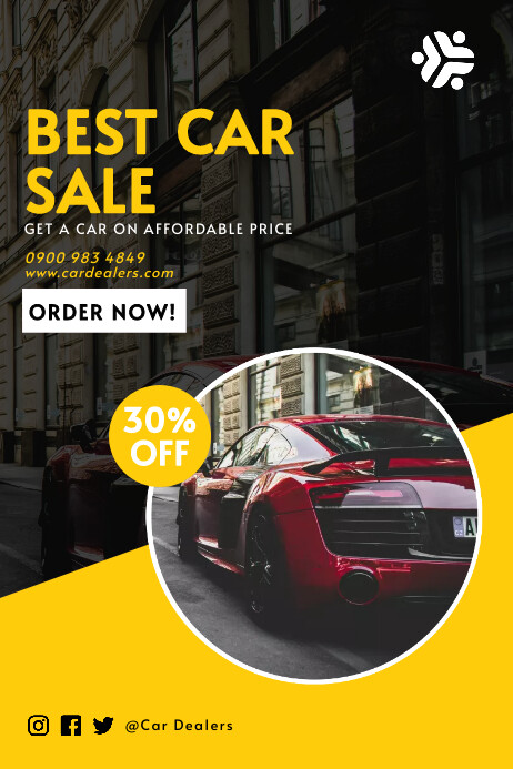 Car sales flyer Template | PosterMyWall