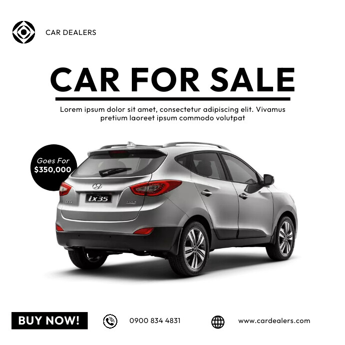 Car Sales Flyer Template Postermywall