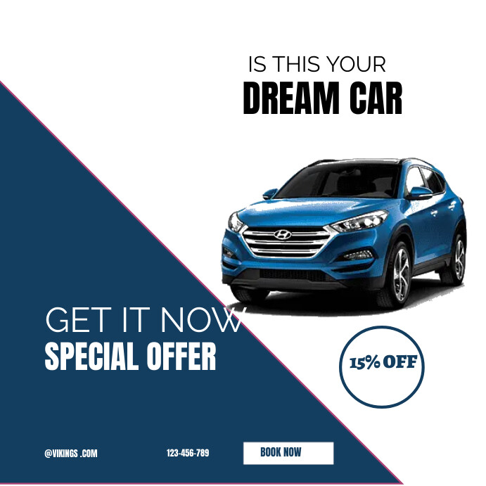 Car Sales Flyer Template Postermywall