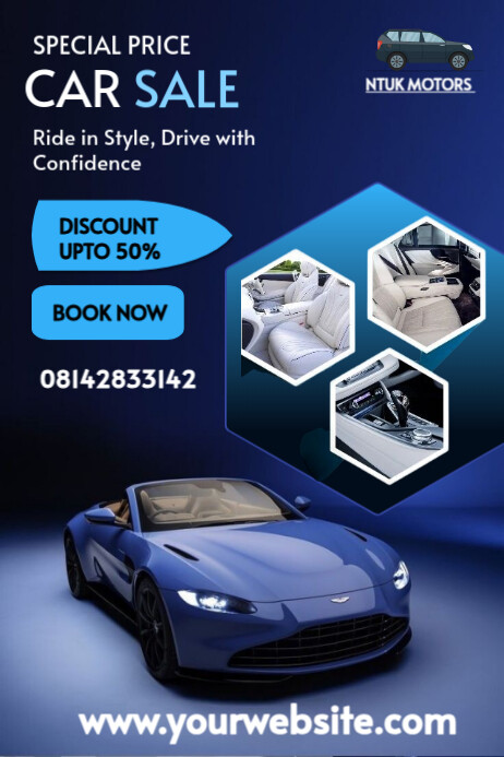 Car Sales Poster Template | PosterMyWall