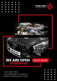 CAR SERVICE FLYER Template | PosterMyWall