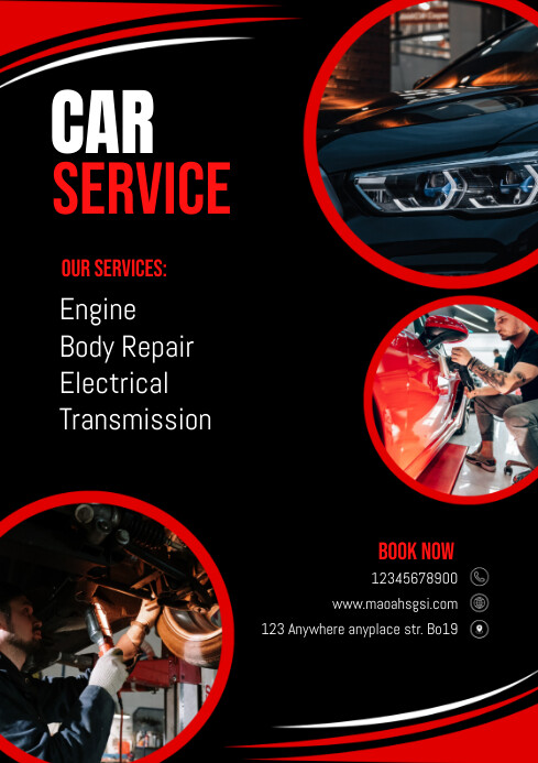 car service Template | PosterMyWall