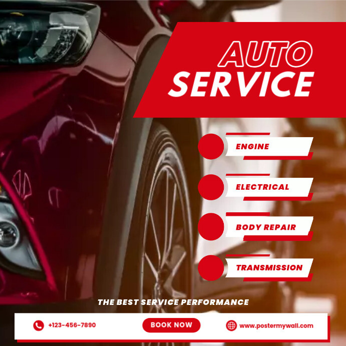 car service template | PosterMyWall