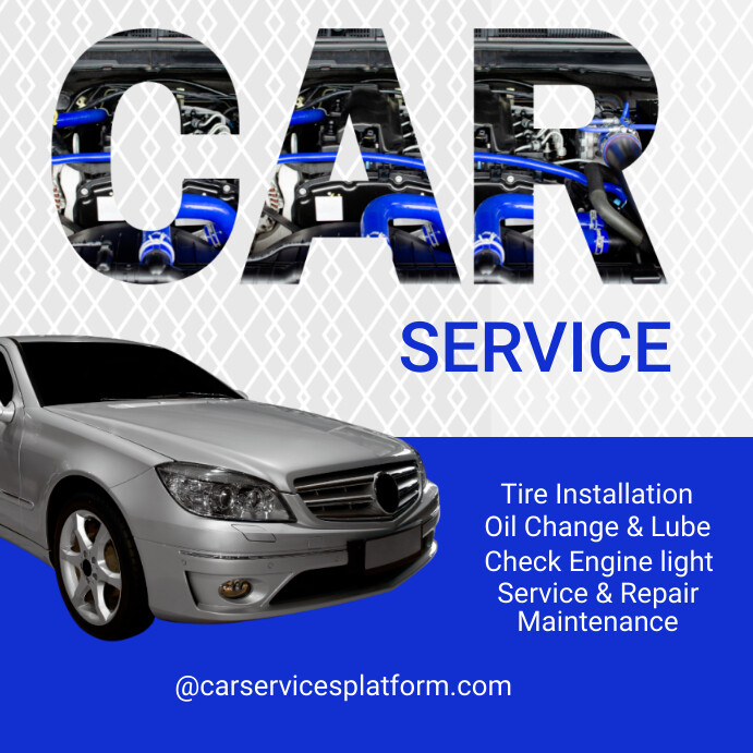 Car services template | PosterMyWall