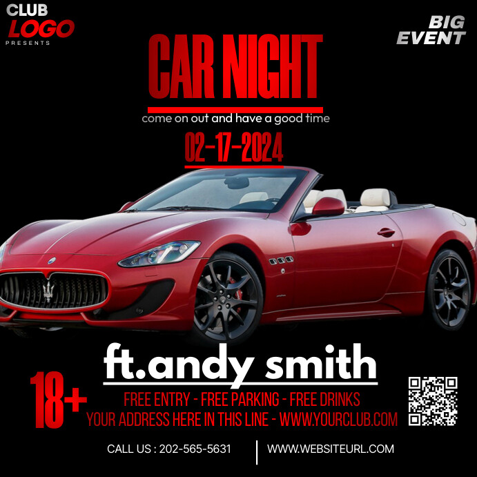 Plantilla de Car Show Ads | PosterMyWall