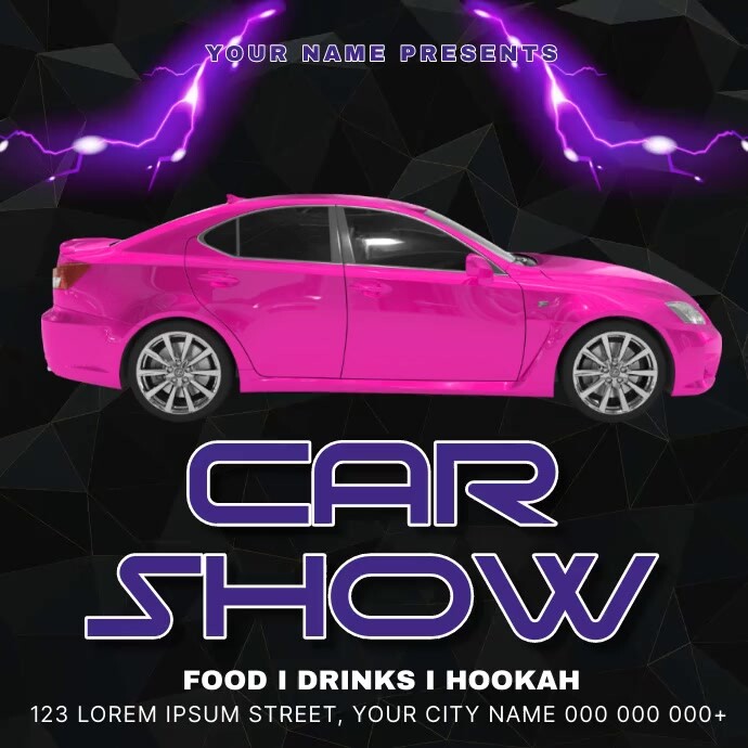 Car Show Ads Template | PosterMyWall