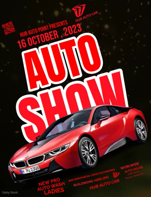 Car Show Auto Expo Car Rally , Vehicle Showc Template | PosterMyWall