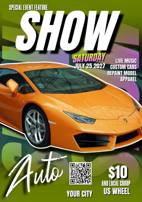 Car Show Template | PosterMyWall