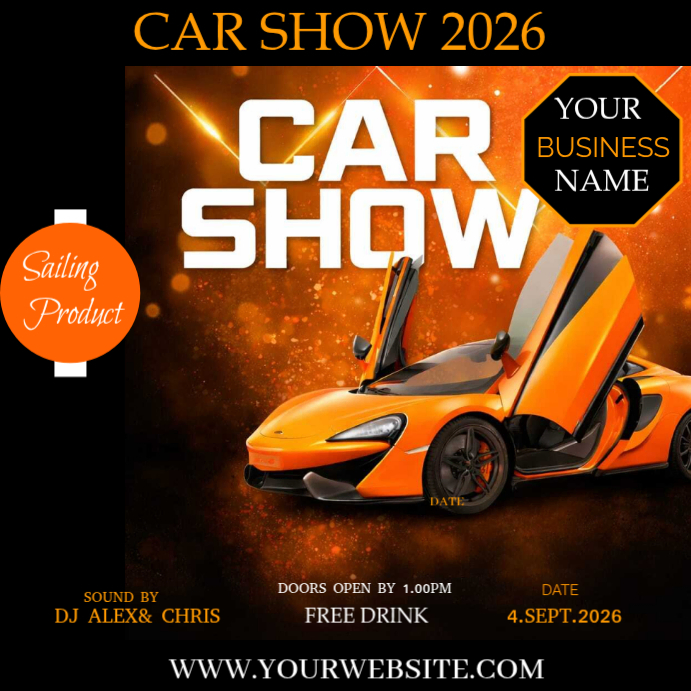 Car show Template | PosterMyWall
