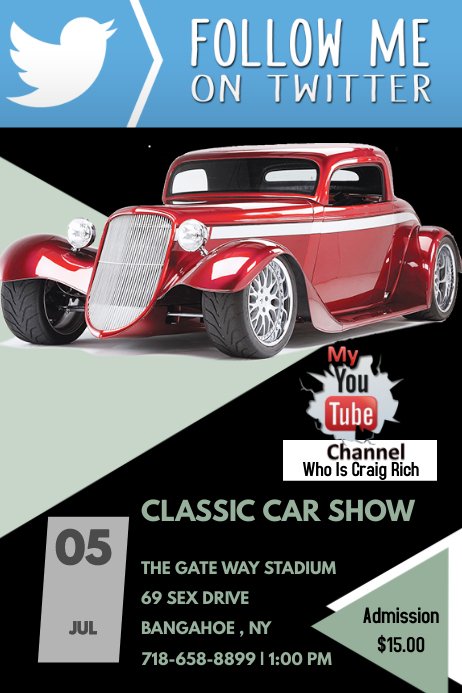 Copy of Car Show | PosterMyWall