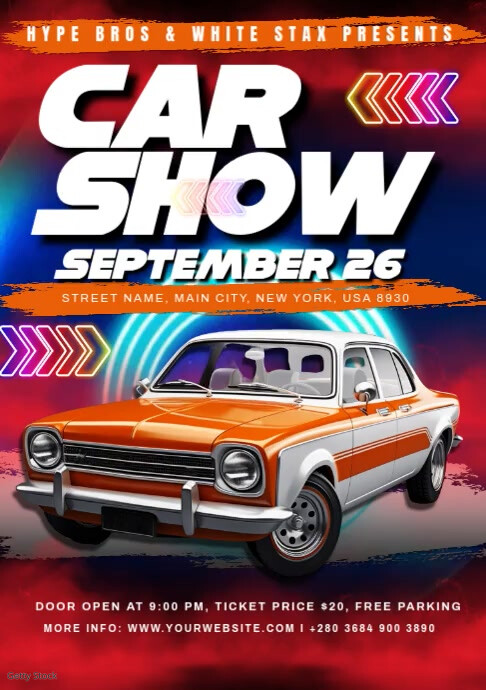 Car Show Template | PosterMyWall