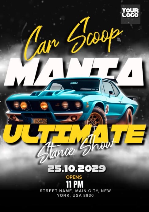 Car Show Template | PosterMyWall