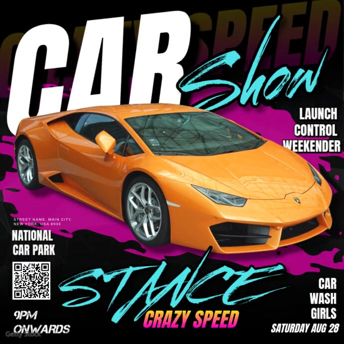 Car Show Template | PosterMyWall