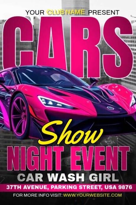 Car Show Template | PosterMyWall