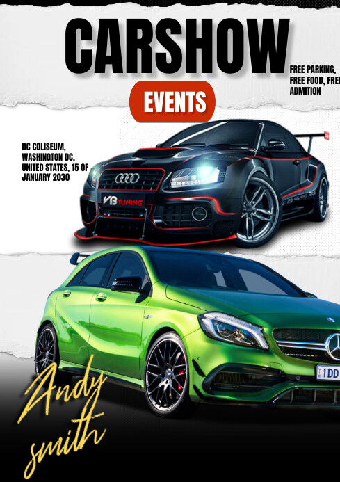 Car Show Event Template | PosterMyWall