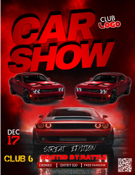 Car show party flyer Template | PosterMyWall