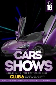 Car Show Party Video Template | PosterMyWall