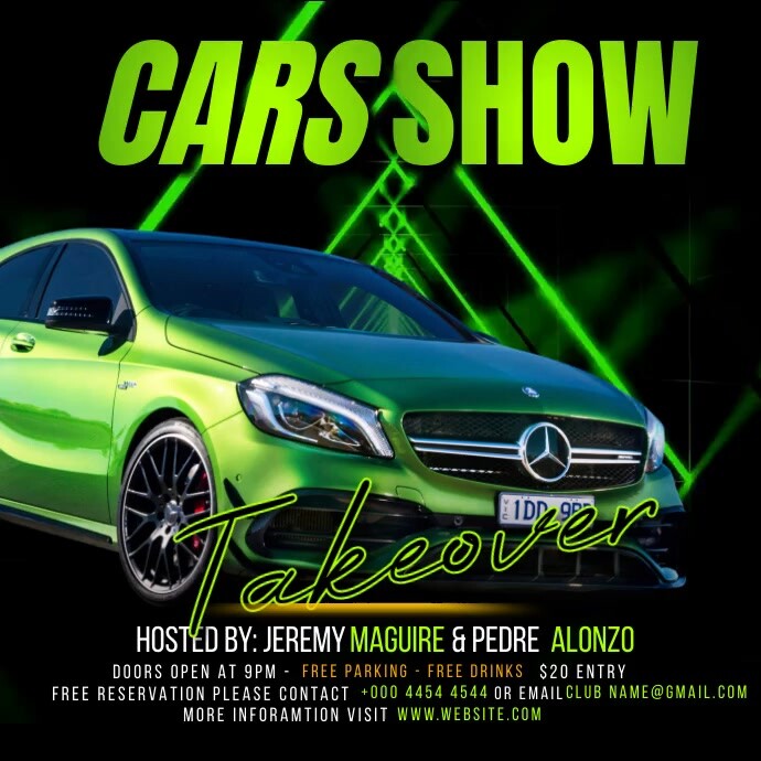 Plantilla de Car Show Poster | PosterMyWall