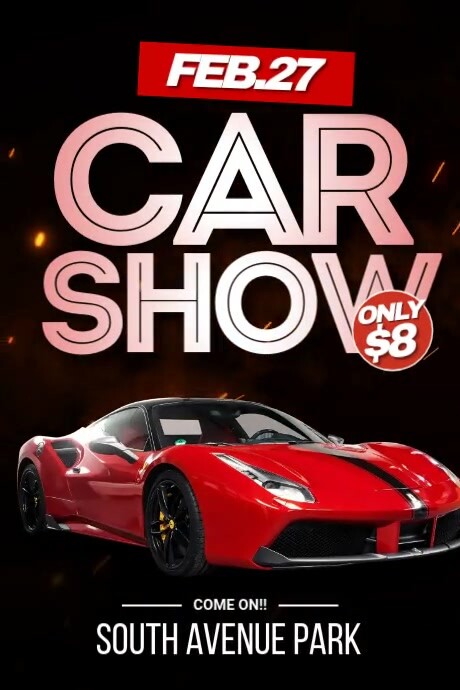 Car Show Poster Template | PosterMyWall