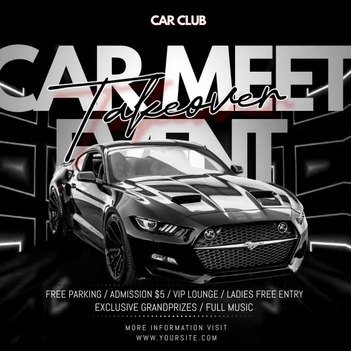 car show tempate Template | PosterMyWall