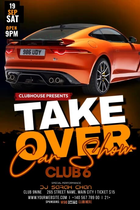 car show template | PosterMyWall
