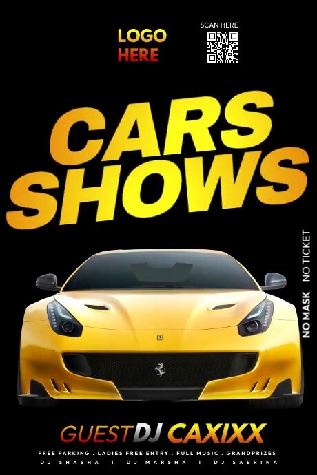 Plantilla de car show template | PosterMyWall