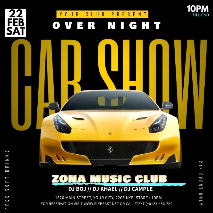 Car Show Template | PosterMyWall