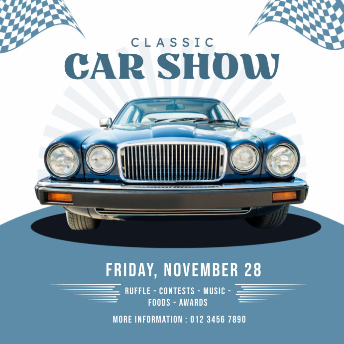 Car Show Template | PosterMyWall