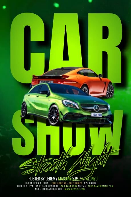 Copy of car show template | PosterMyWall