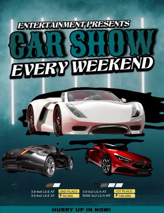 Car Show Video Template | PosterMyWall