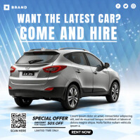 Car Rental Offer Template | PosterMyWall