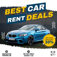 Rental Car Ads Template | PosterMyWall