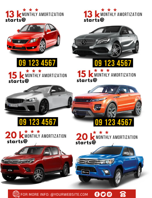 CAR TEMPLATE | PosterMyWall