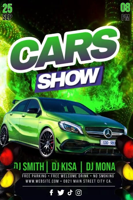 car template | PosterMyWall