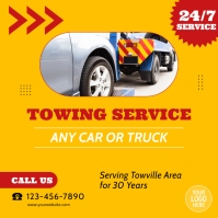 Car Towing Service Social Media Template | PosterMyWall